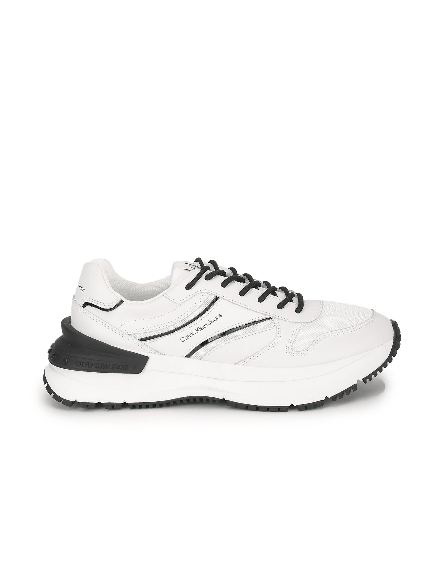 Buy Calvin Klein Men Leather Chunky Sneakers NNNOW