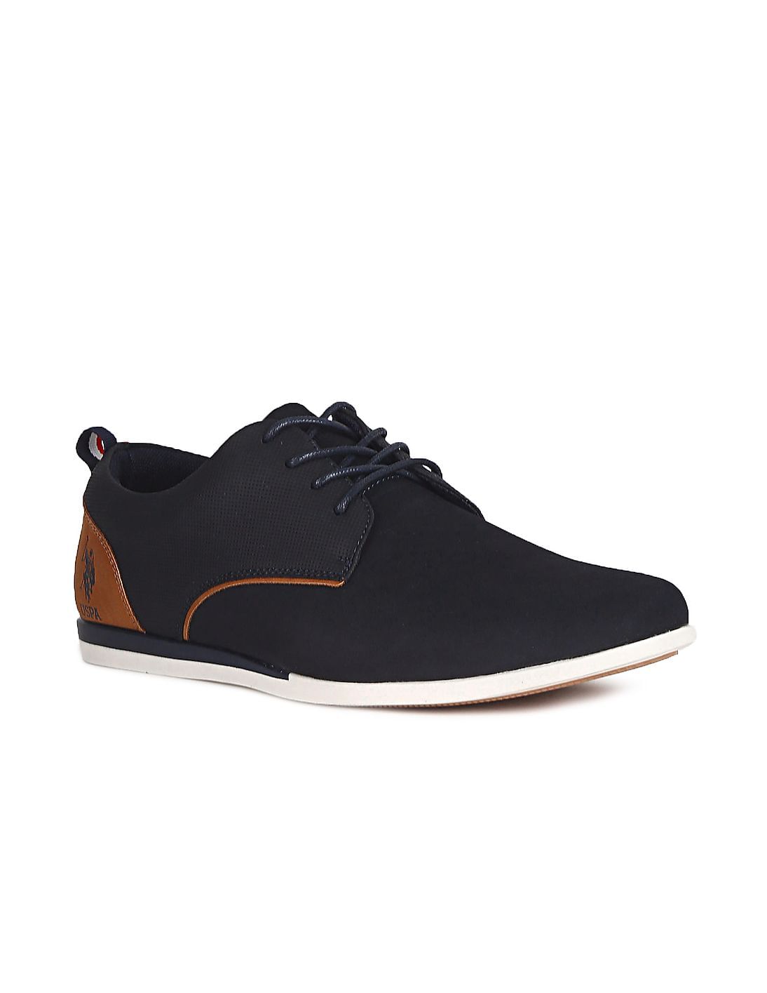 Buy U S Polo Assn Men Navy Lace Up Panelled Darryl 2 0 Sneakers buy-u-s-polo-assn-men-navy-lace-up-panelled-darryl-2-0-sneakers